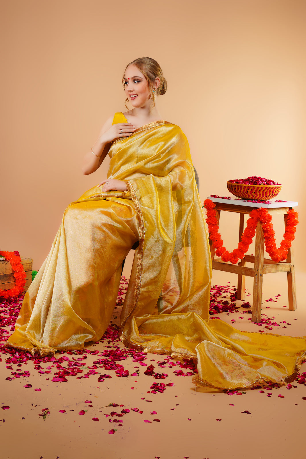 Tissue Sarees Online in India | Ethnic Saroj – Page 2